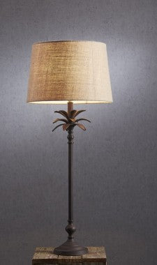 Casablanca Palm Tree Table Lamp Base - Bronze – Textile & Twig