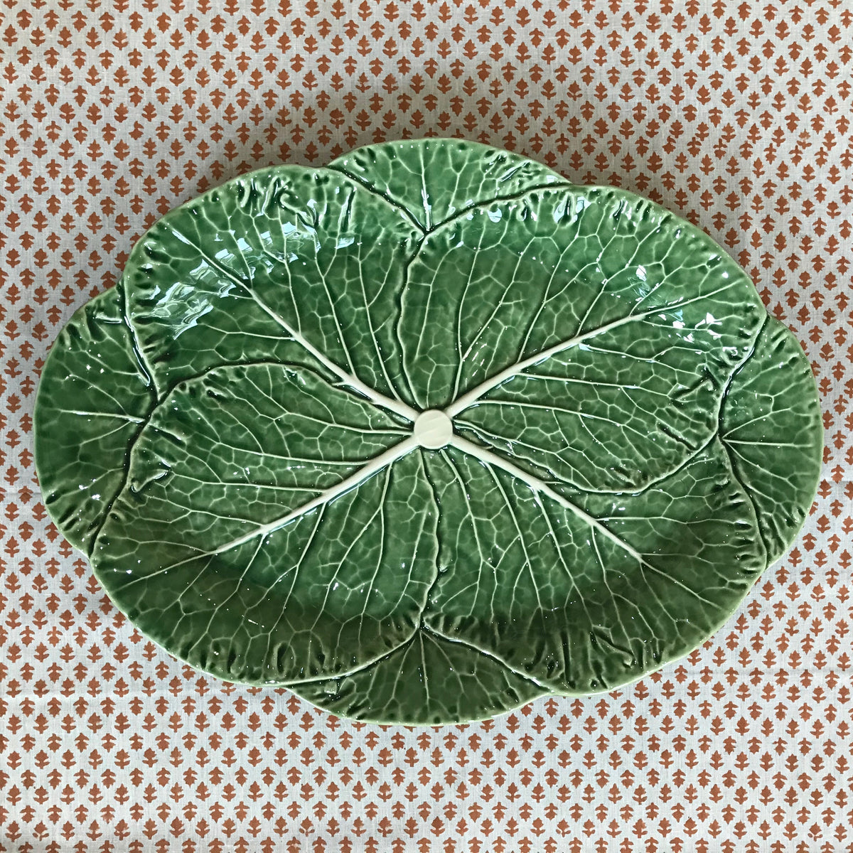 Cabbage Ware - Large Oval Platter – Textile & Twig